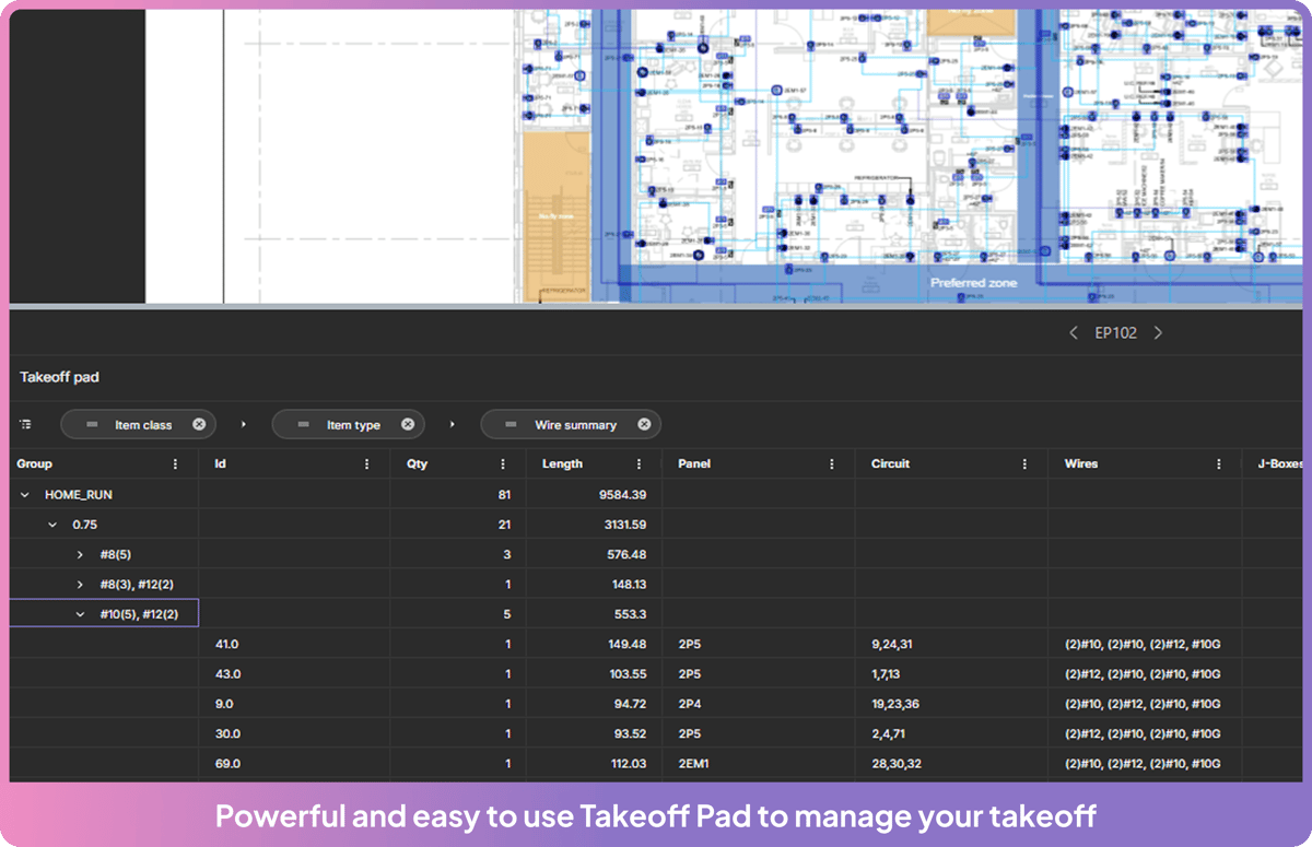Drawer AI | Automated Electrical Takeoff & Estimating